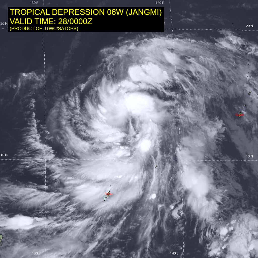 Tropical Cyclone 06W (Jangmi) - Pacific | Pacific Disaster Center