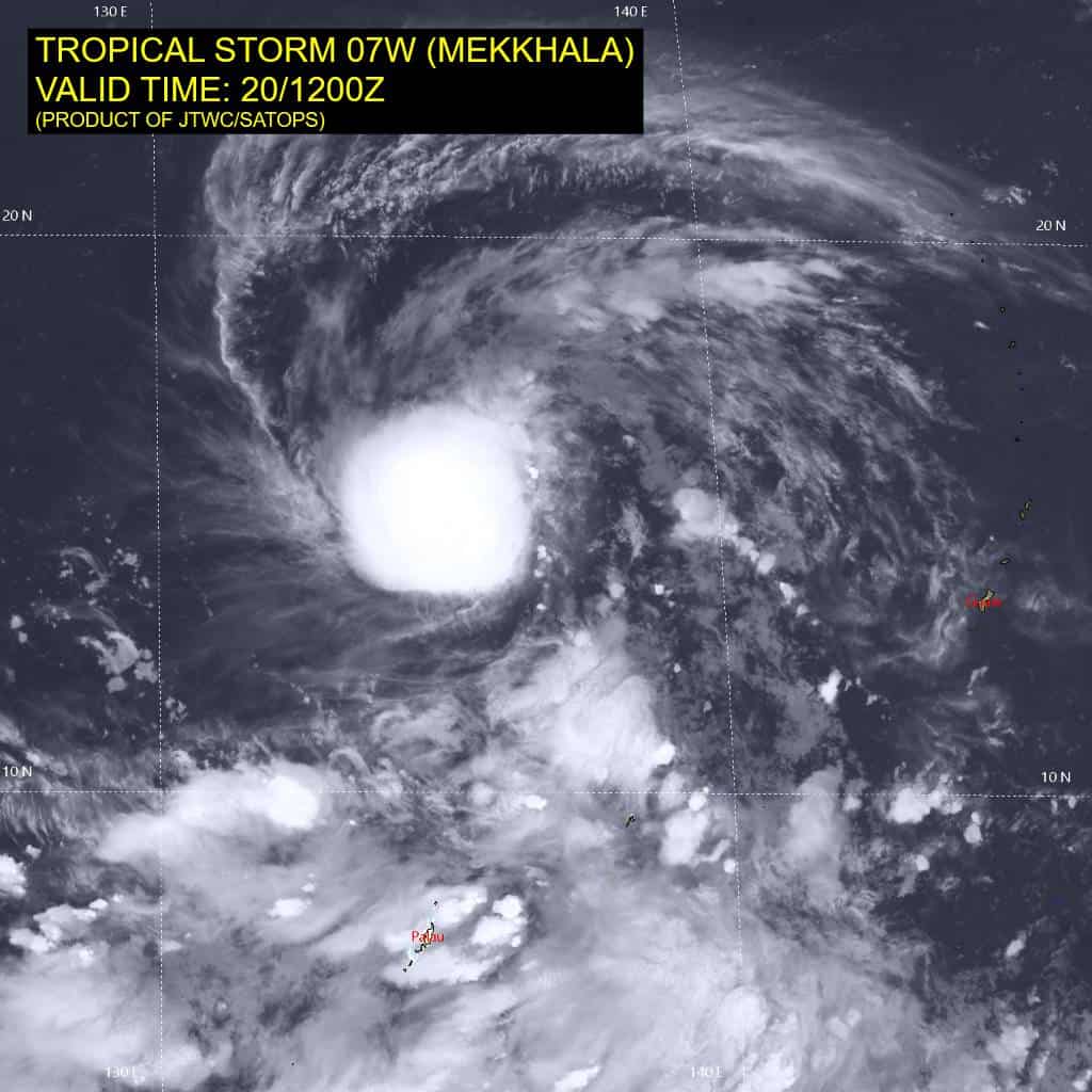 Tropical Cyclone 07W (Mekkhala) - Pacific | Pacific Disaster Center
