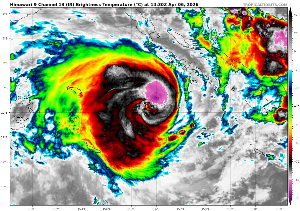 Tropical Cyclone 30P (Maila) / Tropical Cyclone 31P (Vaianu) - Pacific ...